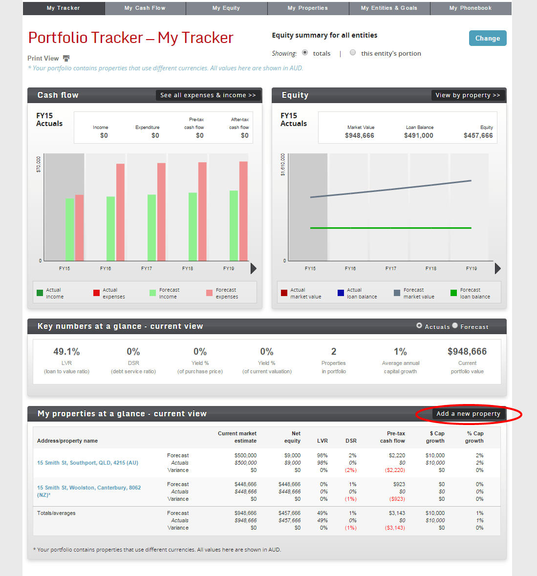 Portfolio Tracker - Manage, Track & Optimise Your Property Portfolio